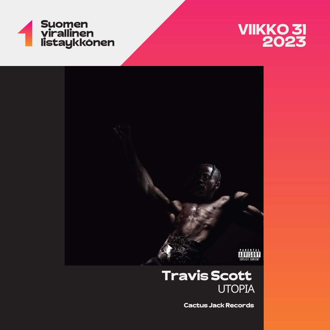 Travis Scott on uusi Listaykkönen viikolla 31! - Musiikkituottajat